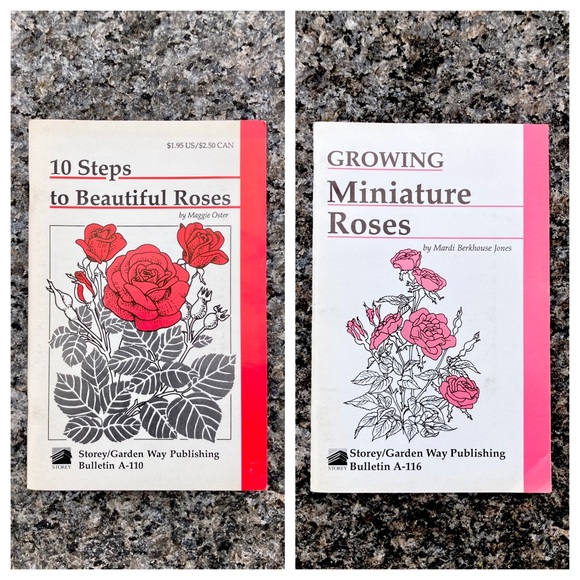 Storey Garden Way | Other | 2 Growing Roses Books Miniature Roses Fairy ...